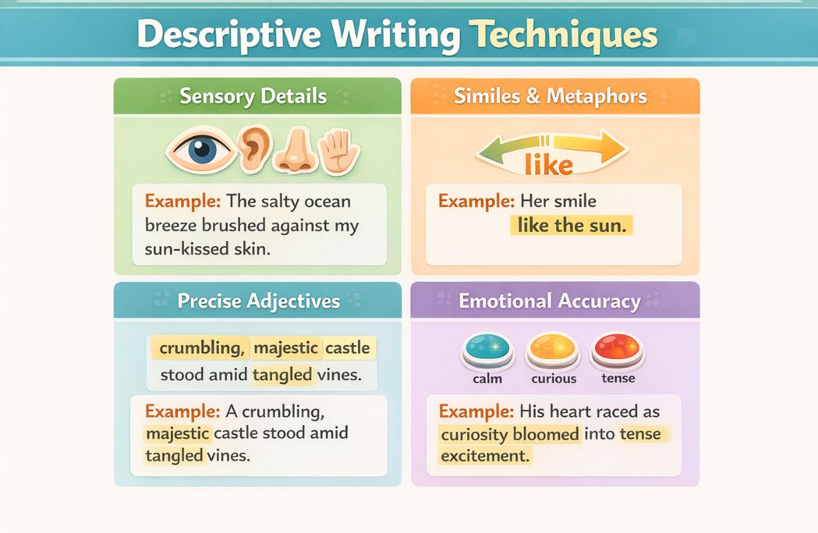 What Is Descriptive Paragraph Writing? Definition & Examples