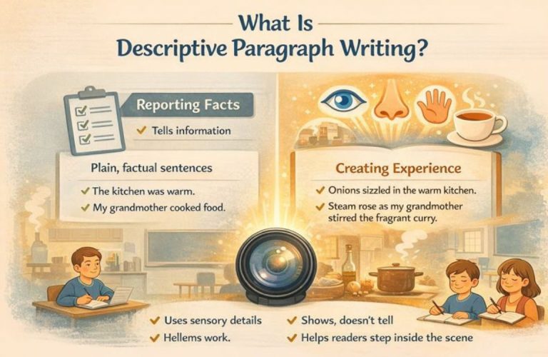 What Is Descriptive Paragraph Writing? Definition & Examples