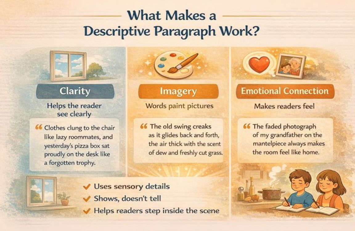 What Is Descriptive Paragraph Writing? Definition & Examples
