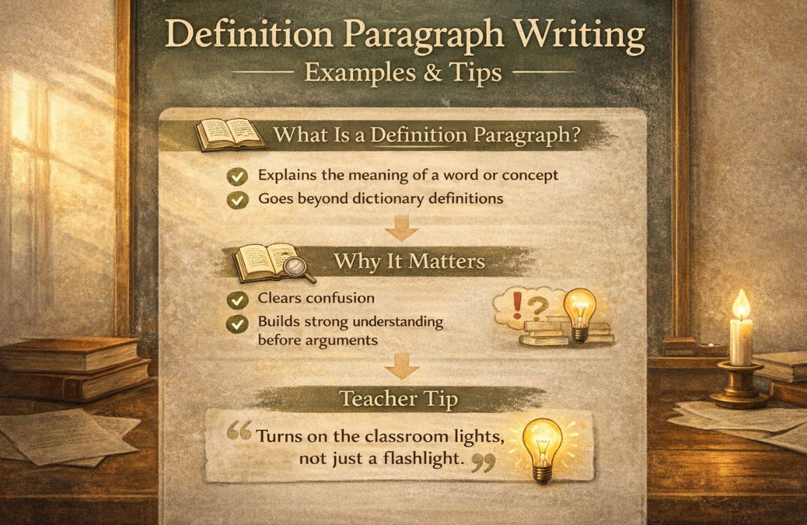 Definition Paragraph Writing Explained: Examples & Tips