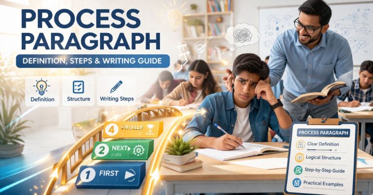 Process Paragraph: Definition, Steps & Writing Guide