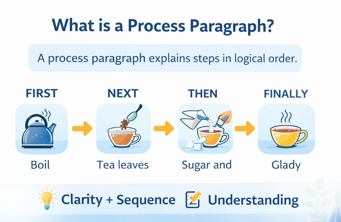 Process Paragraph: Definition, Steps & Writing Guide